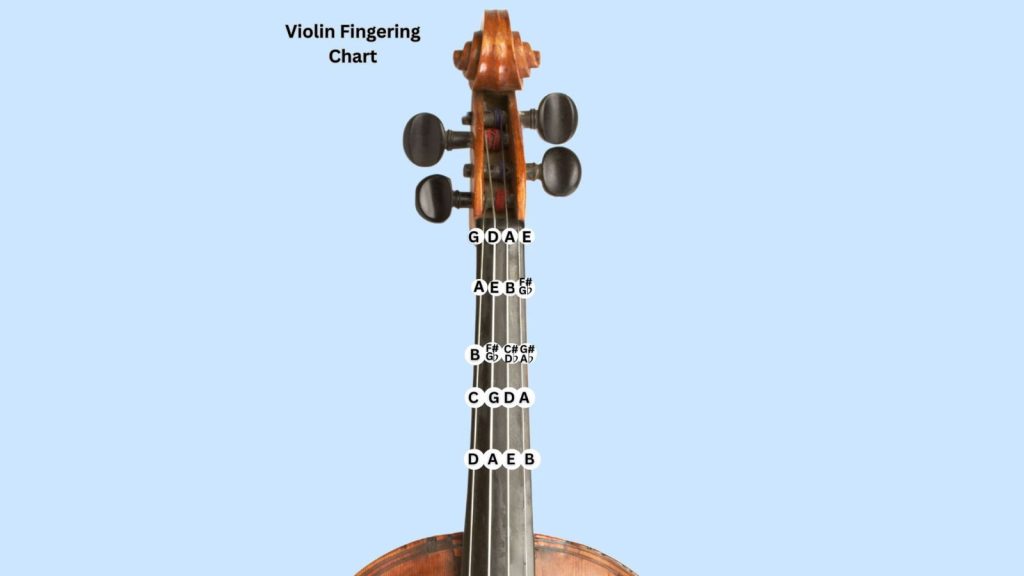 How to Read Violin Fingering Charts | K&M Music School