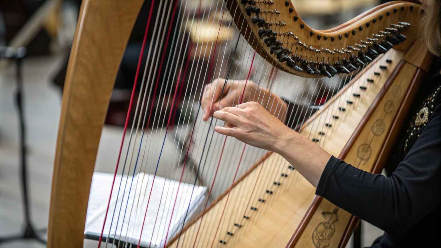 How to Play the Harp Simple Steps to Get Started | K&M Music School