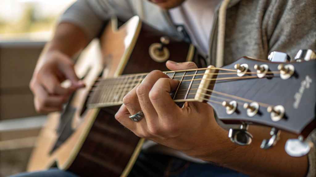 How to Tune a Guitar Without a Tuner Using Just Your Ears | K&M Music ...
